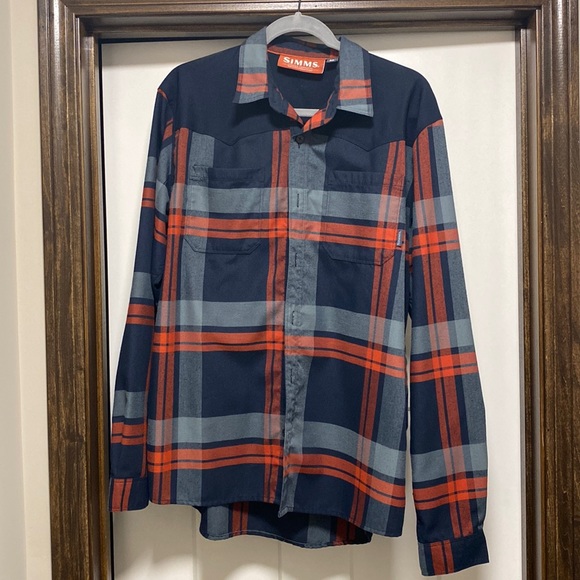 Simms | Shirts | Simms Mens Flannel | Poshmark